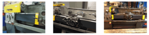 Lathe Guards - Curved Hinged Lathe Guards and L Shaped Lathe Guards