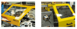 Lathe Guards - Curved Hinged Lathe Guards and L Shaped Lathe Guards