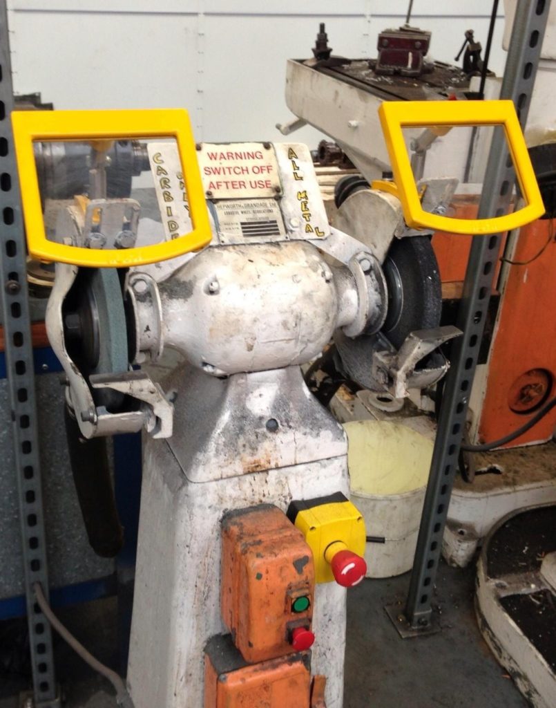 Grinder Wheel Screens - Clear Machine Safety Ltd