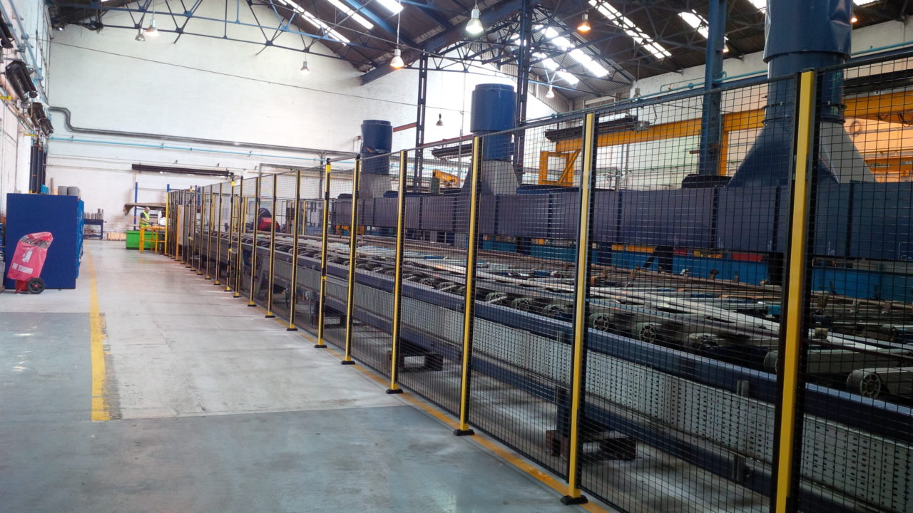 Modular Perimeter Guards - Clear Machine Safety Ltd