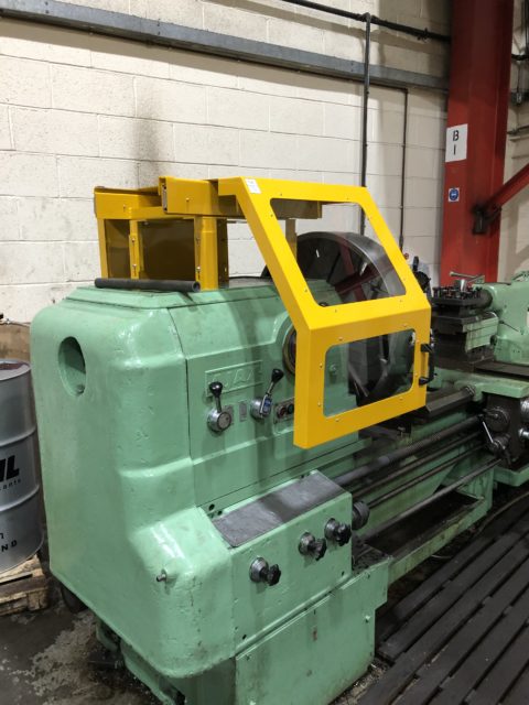 Bespoke Lathe Chuck Guards - Clear Machine Safety Ltd