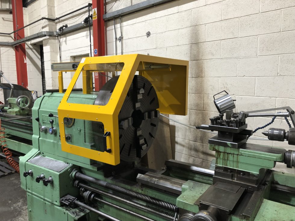 Bespoke Lathe Chuck Guards - Clear Machine Safety Ltd