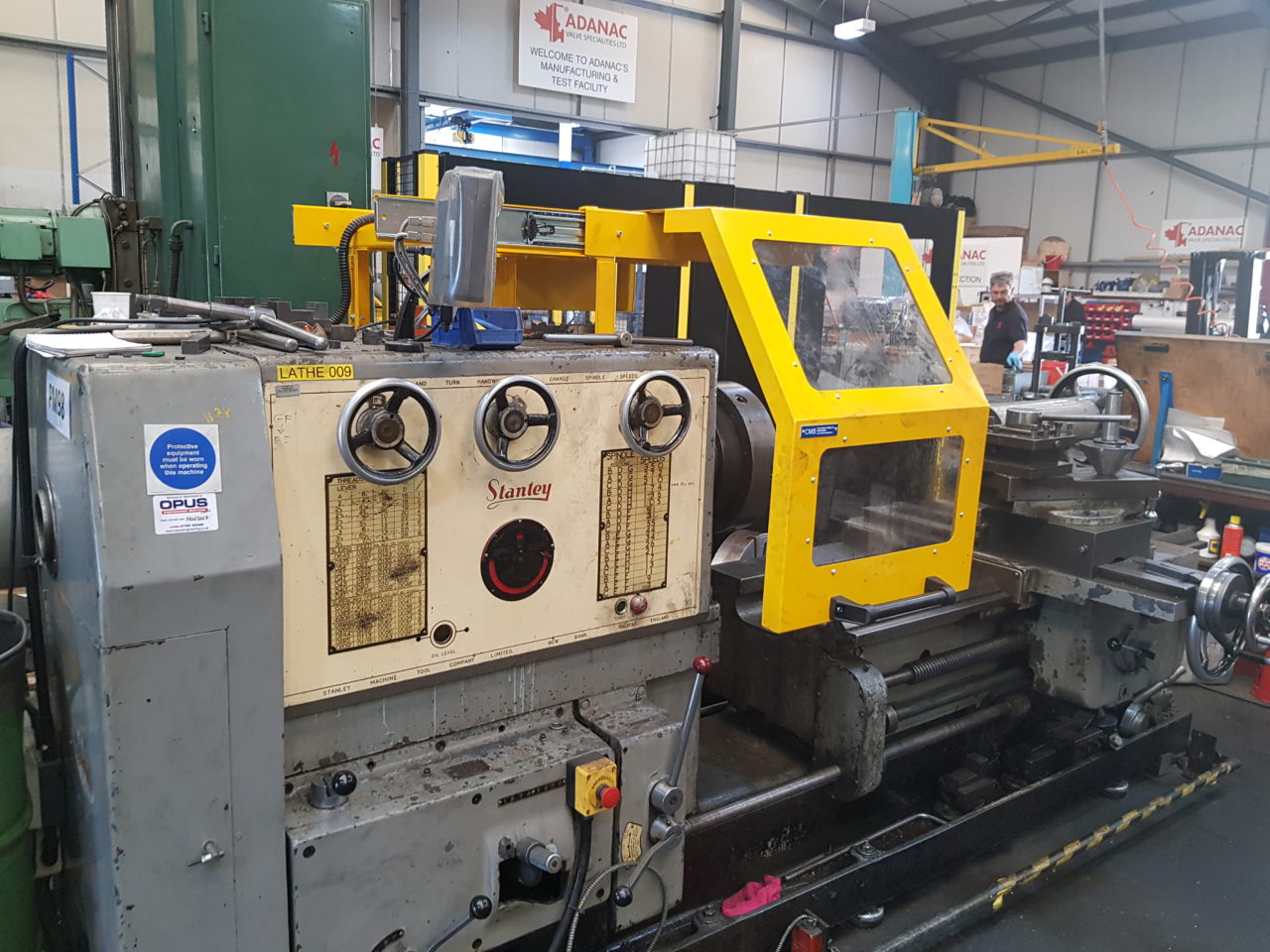 Bespoke Lathe Chuck Guards - Clear Machine Safety Ltd