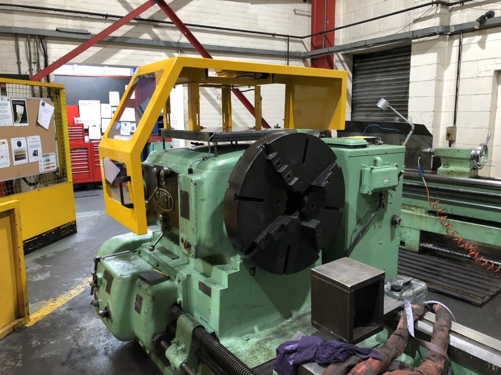 Bespoke Lathe Chuck Guards - Clear Machine Safety Ltd