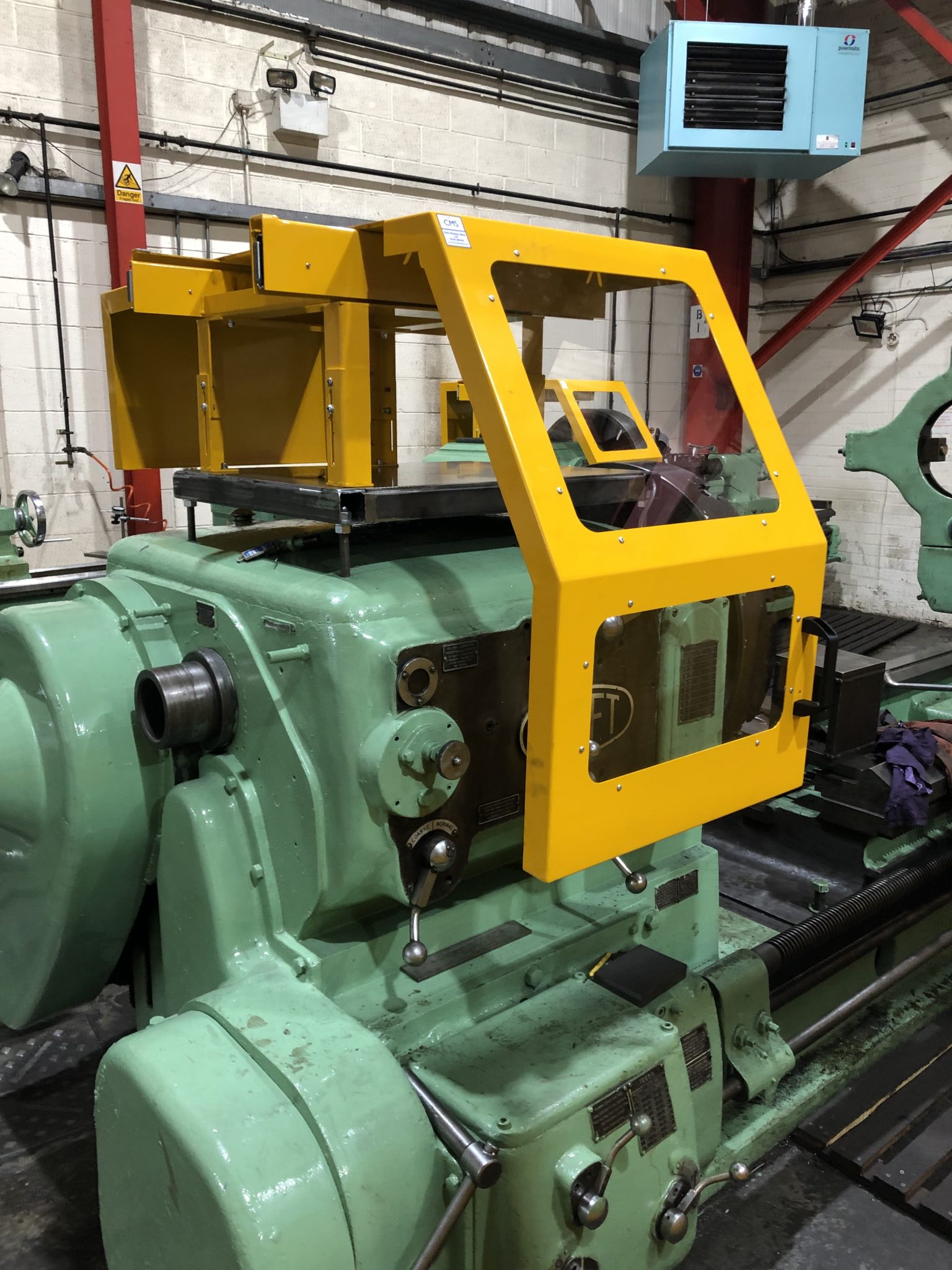 Bespoke Lathe Chuck Guards - Clear Machine Safety Ltd