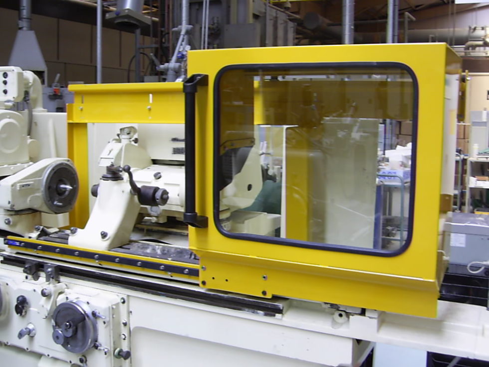 Bespoke Grinder Guards - Clear Machine Safety Ltd